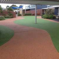 Earth Aspects Wetpour Rubber surfaces Melbourne Victoria